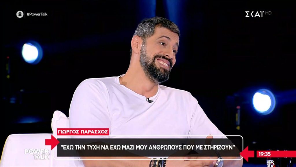 «Δυστυxώς...» - Μόλις το αποκάλυψε ο ηθοποιός Γιώργος Παράσχος - Live ...